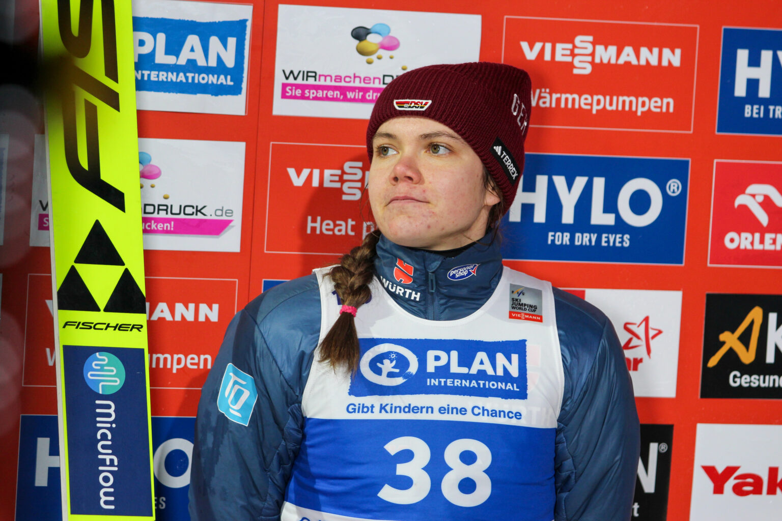 Agnes Reisch: „Beim Springen habe ich keine Schmerzen, aber in der ...